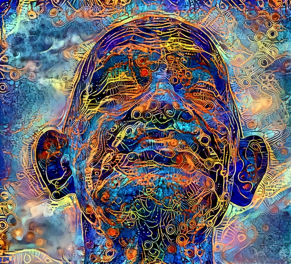 Gandhi Foto & Bild | surreal, portrait, gesicht Bilder auf fotocommunity