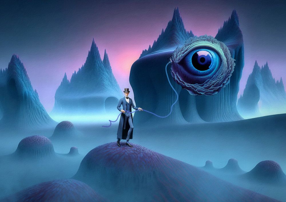 Gassi gehen Foto & Bild | fotomontage, surreal, composing Bilder auf fotocommunity