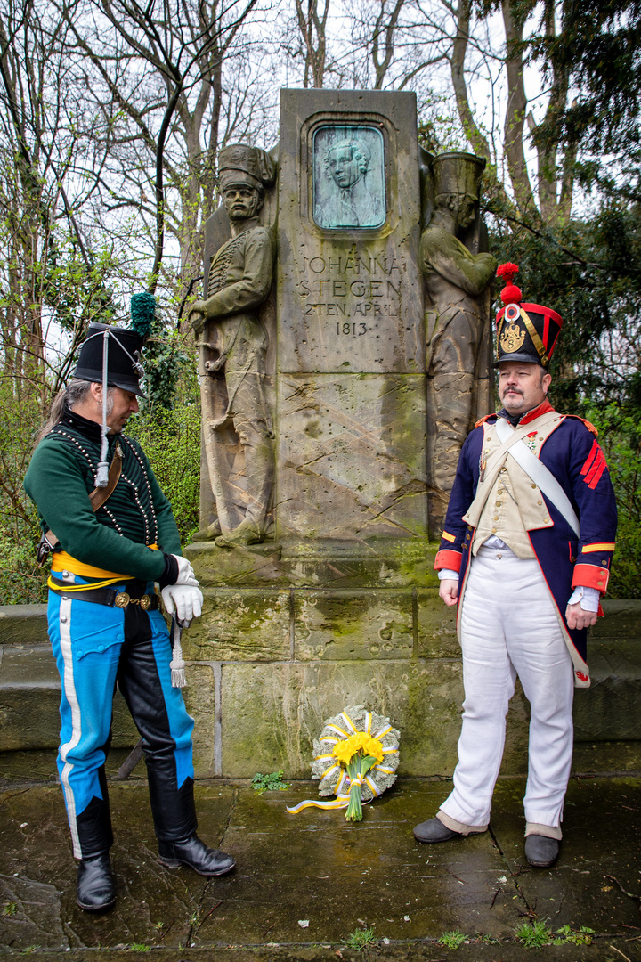 Gefecht bei Lüneburg am 2. April 1813 Foto & Bild | menschen, szene, historisch verkleidet ...