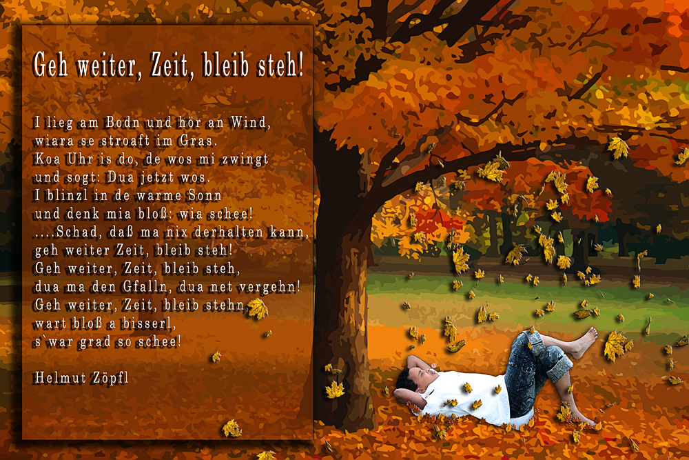Geh weiter, Zeit, bleib steh! Foto & Bild | bearbeitungs - techniken ...