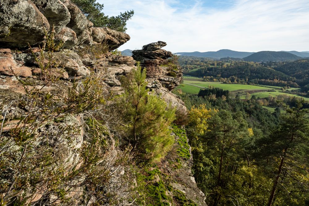 Geiersteine bei Lug-03 Foto & Bild | landschaft, berge, pfälzer wald ...