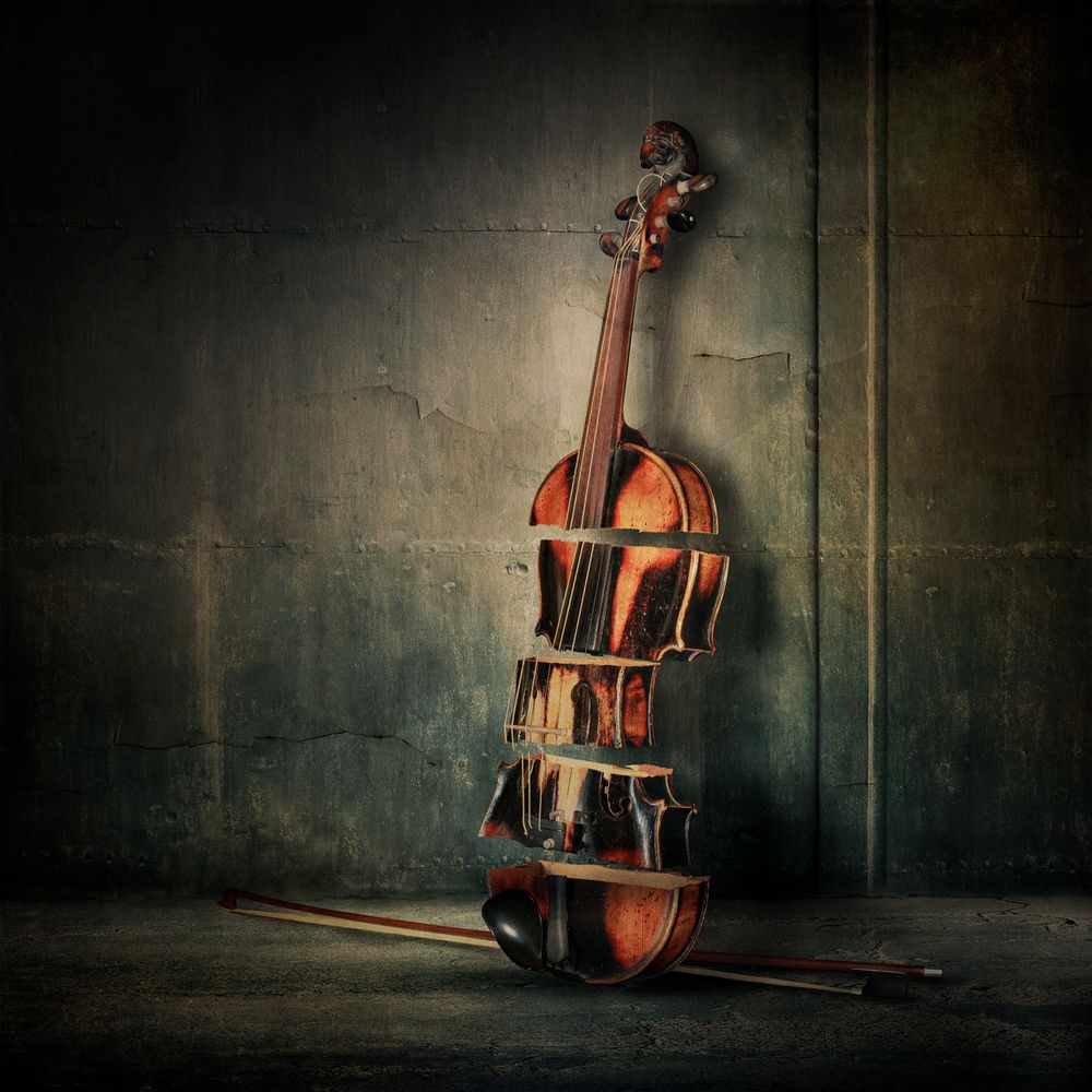 Geige Foto & Bild | spezial, surreal, alt Bilder auf fotocommunity