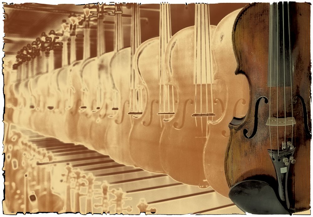 Geigen Foto & Bild | digiart, museum, fotomontage Bilder auf fotocommunity