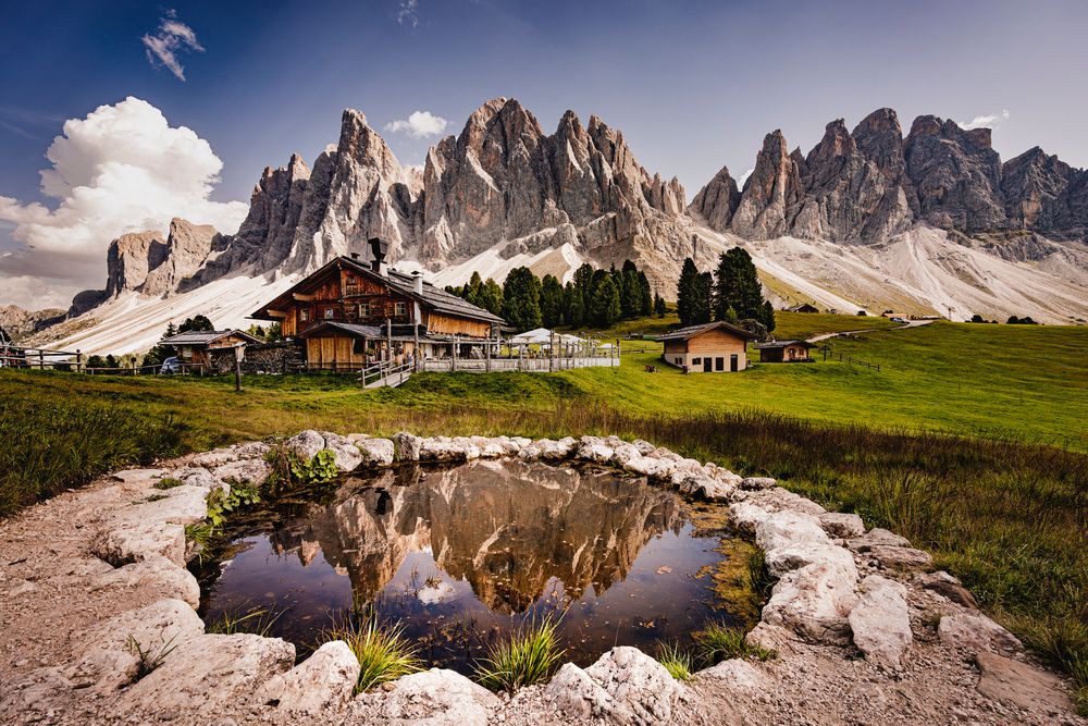 Geisleralm Foto & Bild | landschaft, berge, hütten u. wege Bilder auf ...