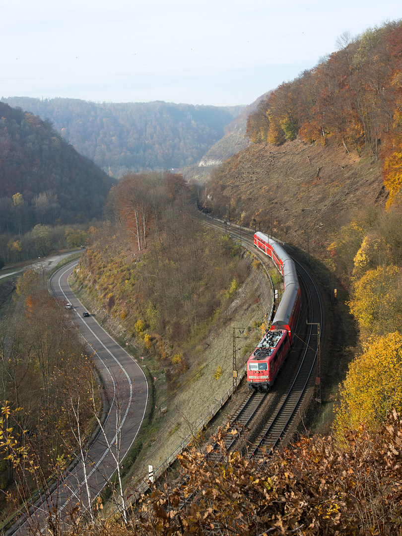 Geislinger Steige VIII Foto & Bild | world, natur, herbst Bilder auf ...