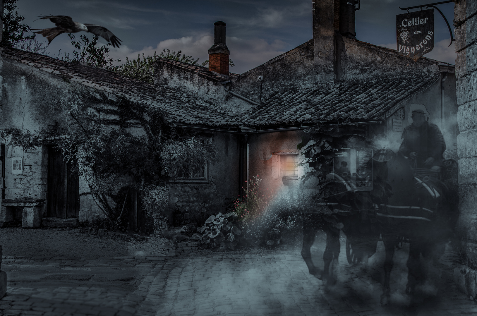 Geisterstunde Foto & Bild | fotokunst, nacht, composing Bilder auf fotocommunity