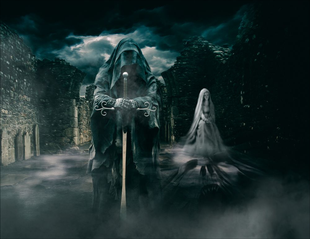 Geisterstunde Foto & Bild | fotomontage, fantasy mystery, composing Bilder auf fotocommunity