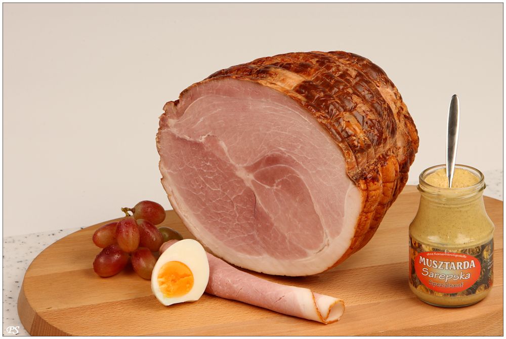 Gekochter Hinterschinken... Foto & Bild | stillleben, food-fotografie ...