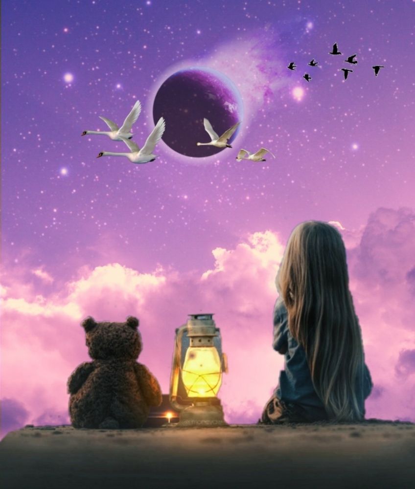 Gemeinsam........ Foto & Bild | fotomontage, fantasy mystery, composing Bilder auf fotocommunity