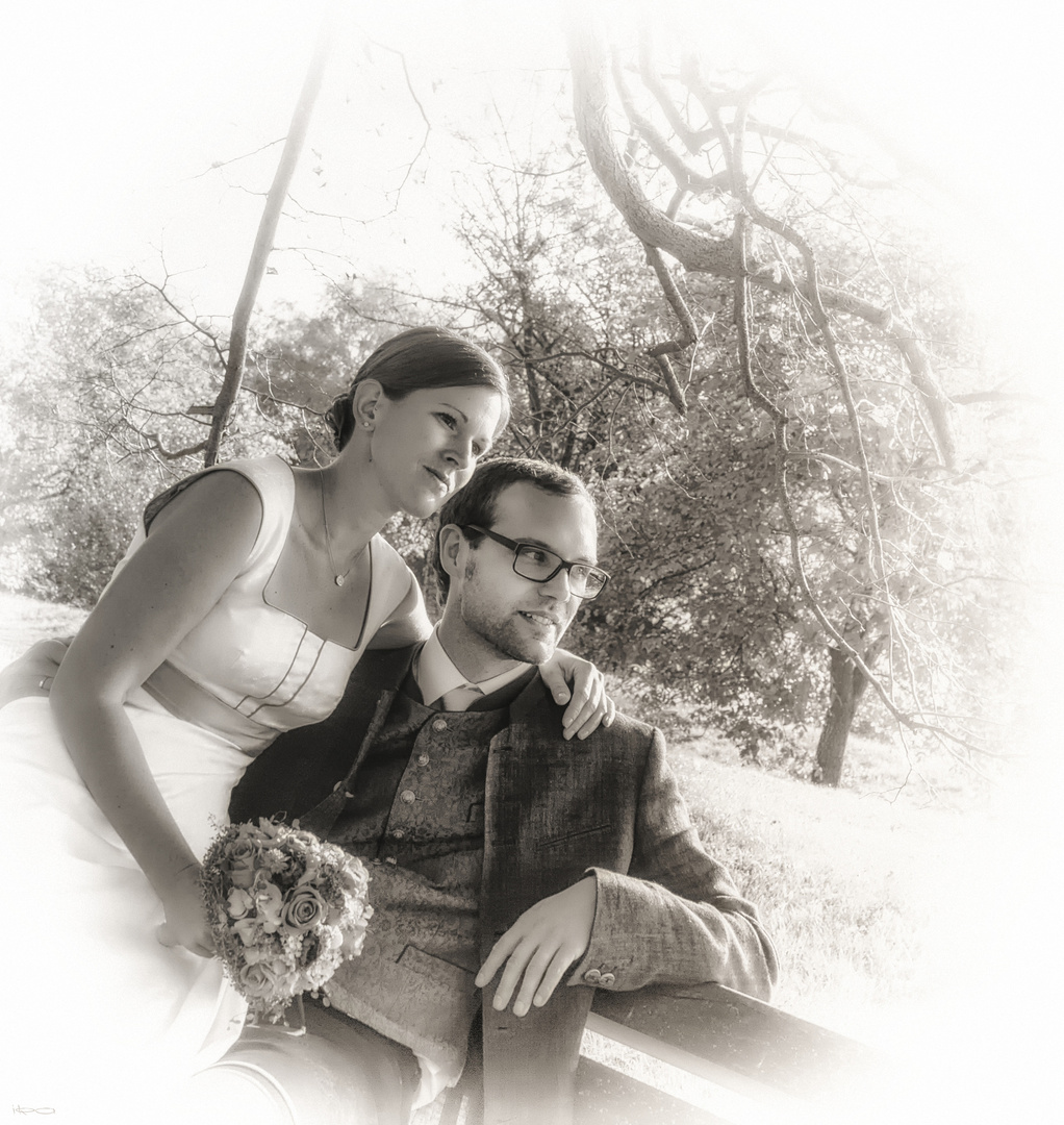gemeinsam in dieselbe Richtung blicken Foto & Bild | wedding ...