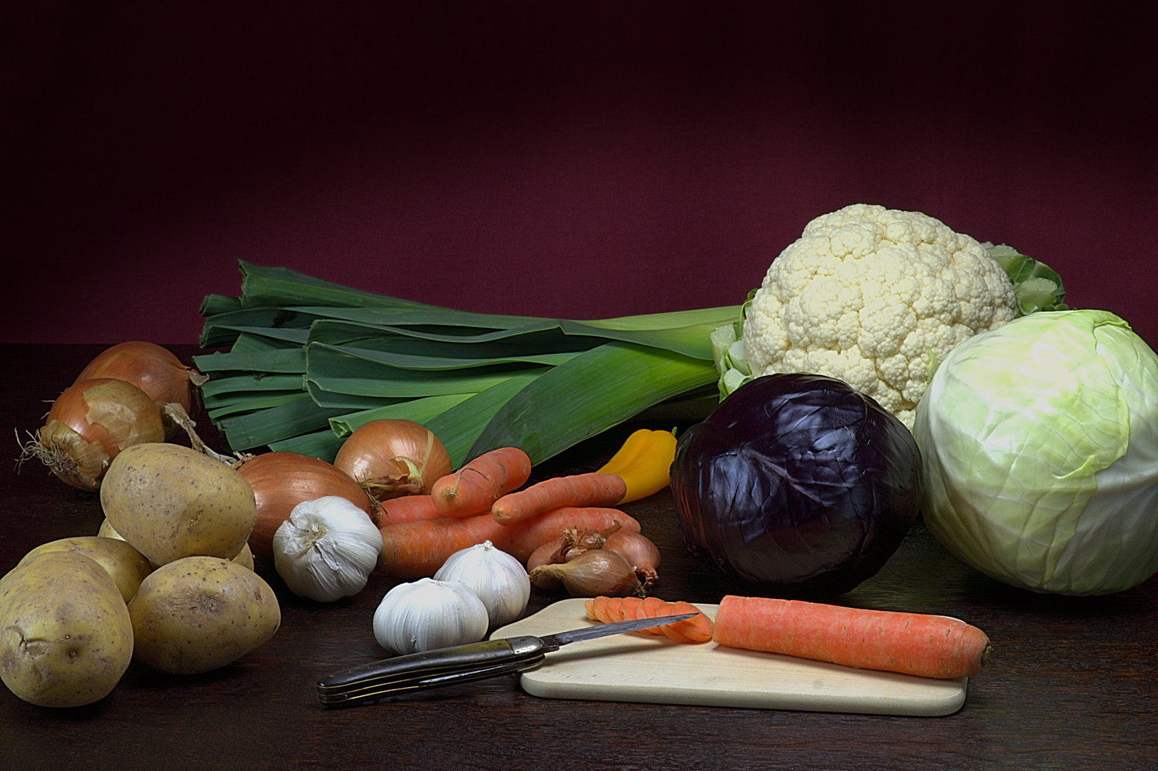 Gemüse-Stillleben Foto & Bild | stillleben, stillleben "alter meister ...