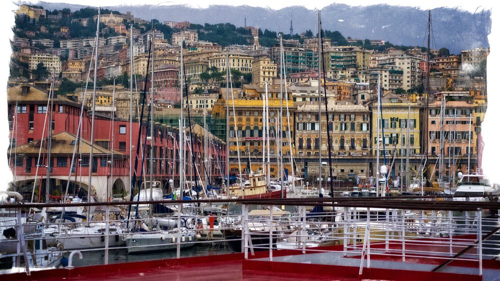 Genova, Hafen Foto & Bild | architektur, motive Bilder auf fotocommunity