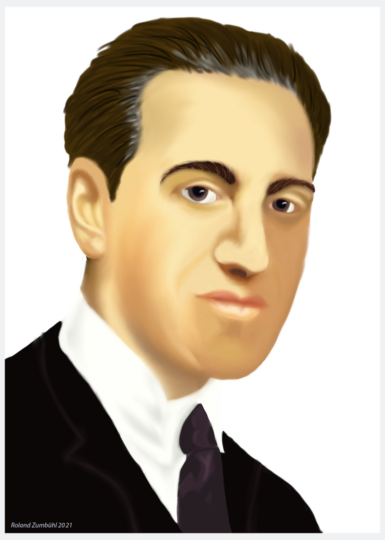George Gershwin Foto & Bild | portrait, digiart, porträt Bilder auf ...