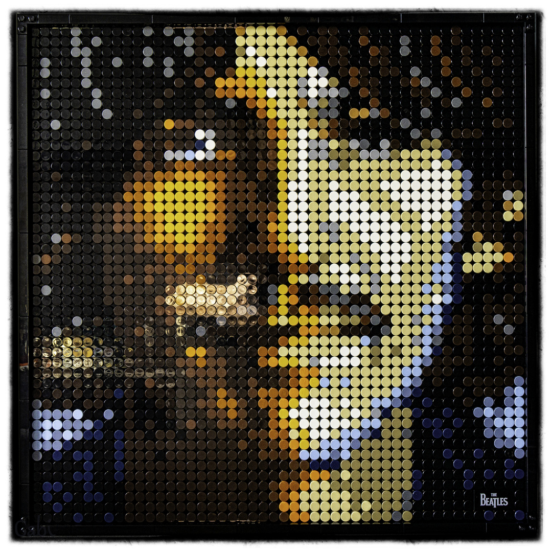 George Harrison in "LEGO ART", des Rätsels Lösung! Foto & Bild ...