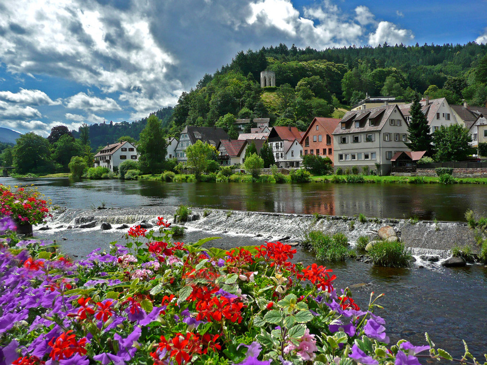 Gernsbach an der Murg / Nordschwarzwald Foto & Bild | landschaft ...