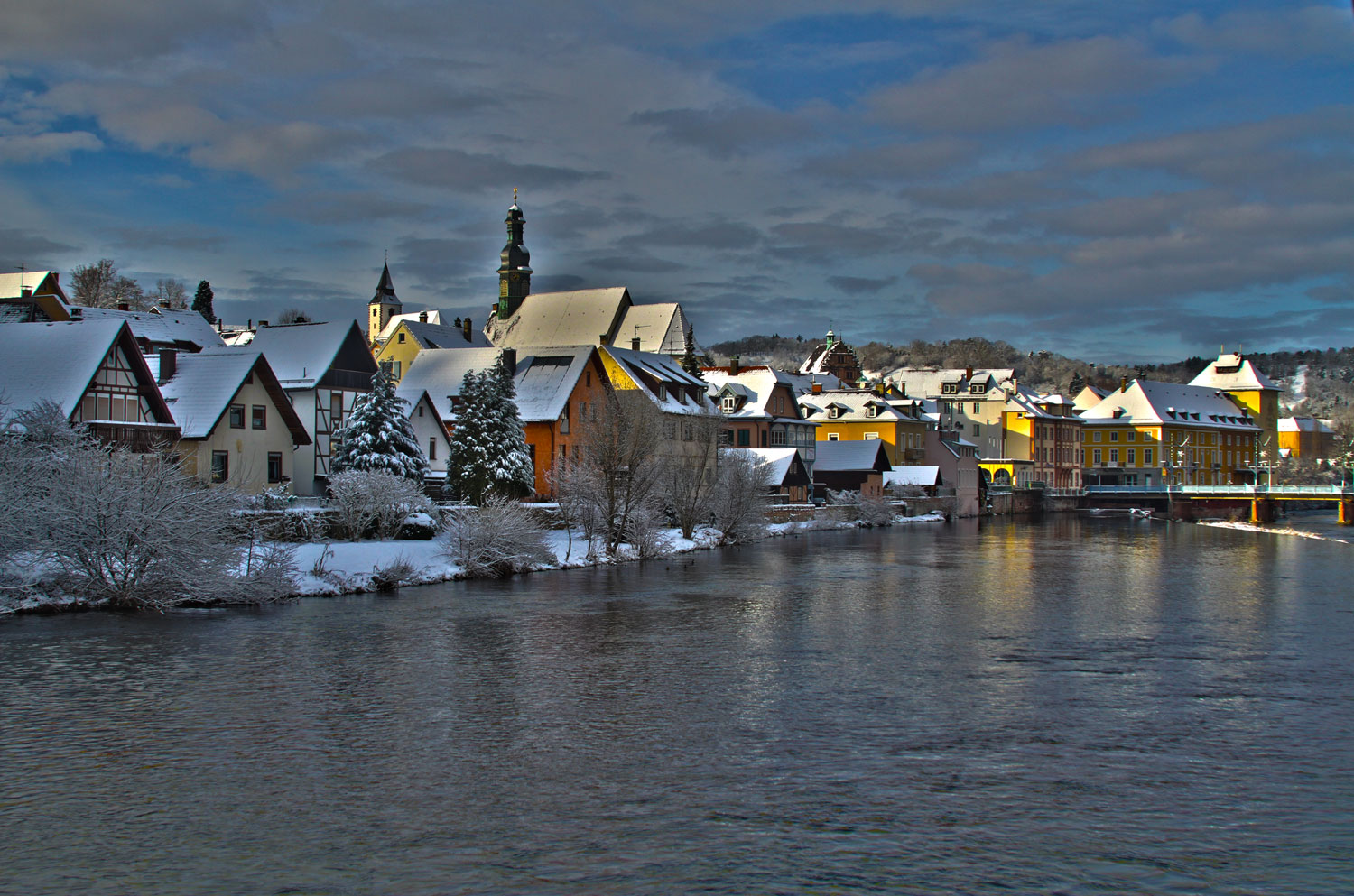 Gernsbach im Winter Foto & Bild | jahreszeiten, winter, natur Bilder ...