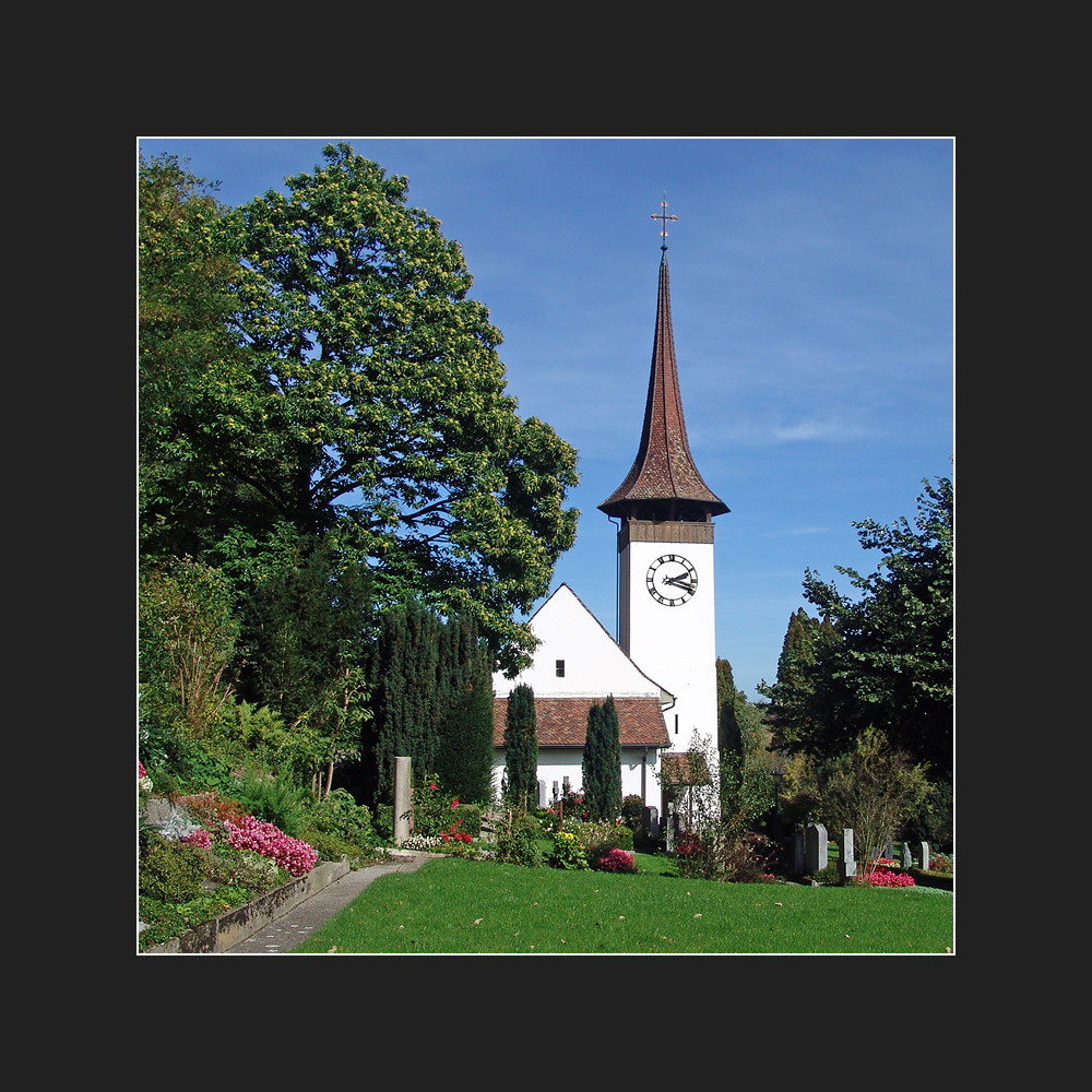 Gerzensee, die Kirche Foto & Bild | landschaft, lebensräume, auf reisen ...