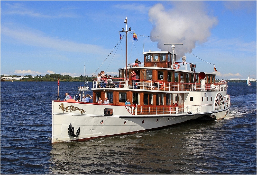 Gesehen - aufkommend: Dampfschiff Freya Foto & Bild | schiffe und ...