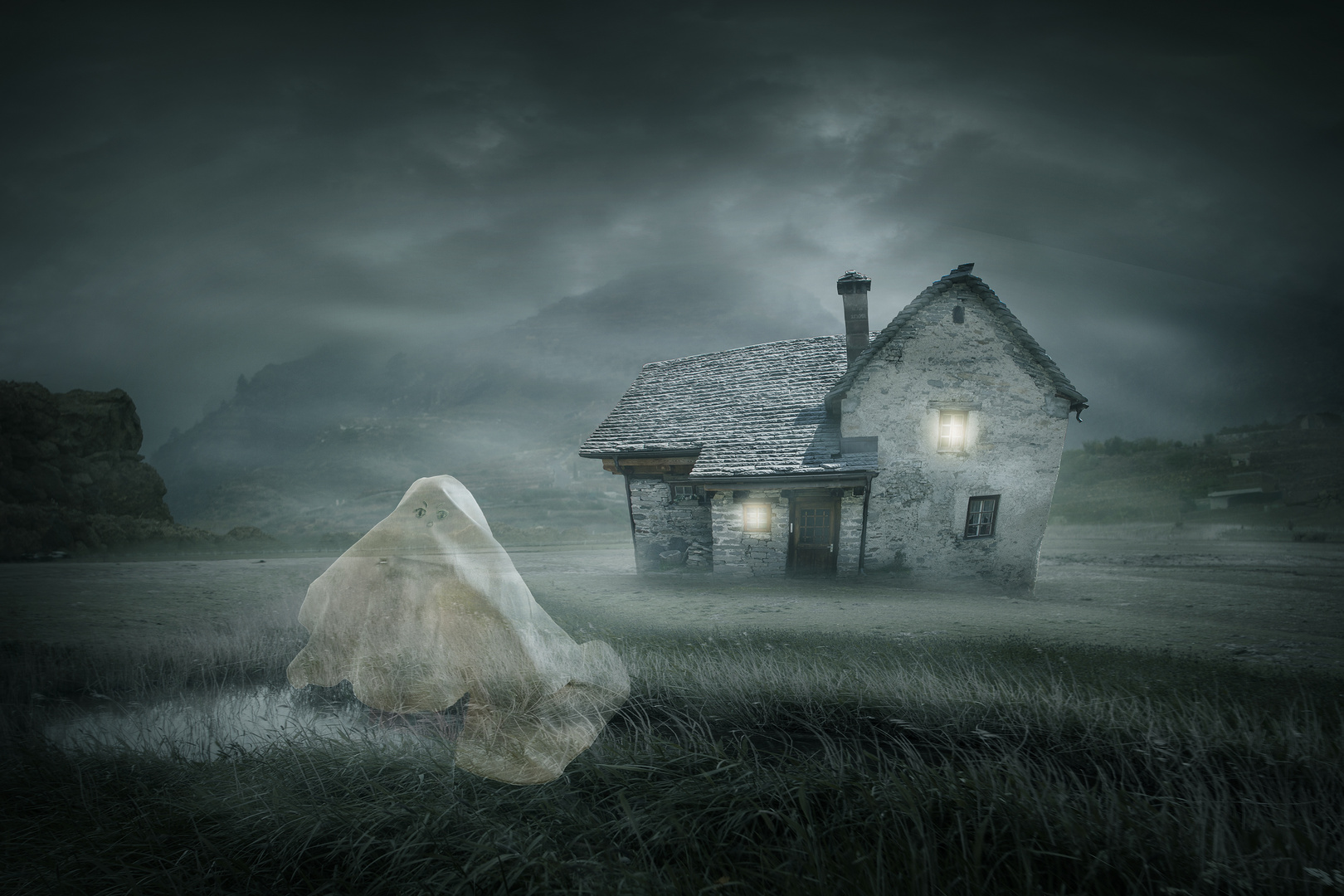 gespenstisch Foto & Bild | fotomontage, fantasy mystery, surreal Bilder auf fotocommunity