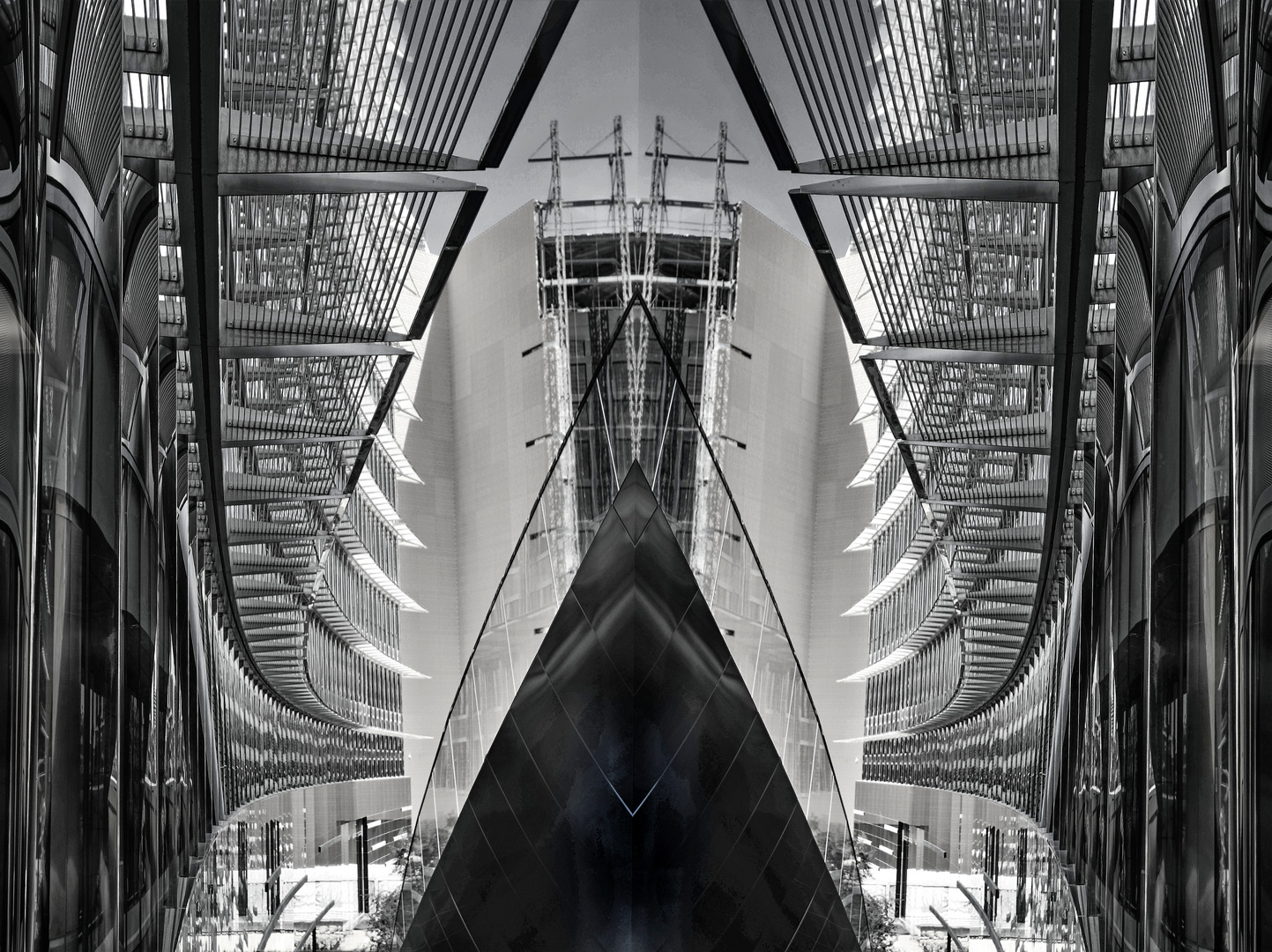 Gespiegelt..... Foto & Bild | architektur, experimente, projekte Bilder auf fotocommunity