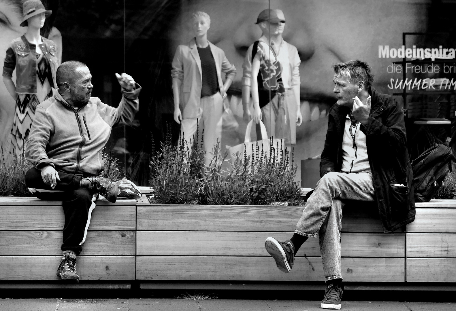 Gespräch Foto & Bild | streetfotografie mit menschen, projekte, kommunikation; grafik; szenen ...