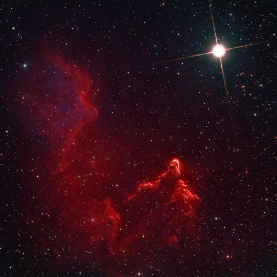 Ghost Nebula und Navi in Cassiopeia Foto & Bild | nature, natur, nebel ...