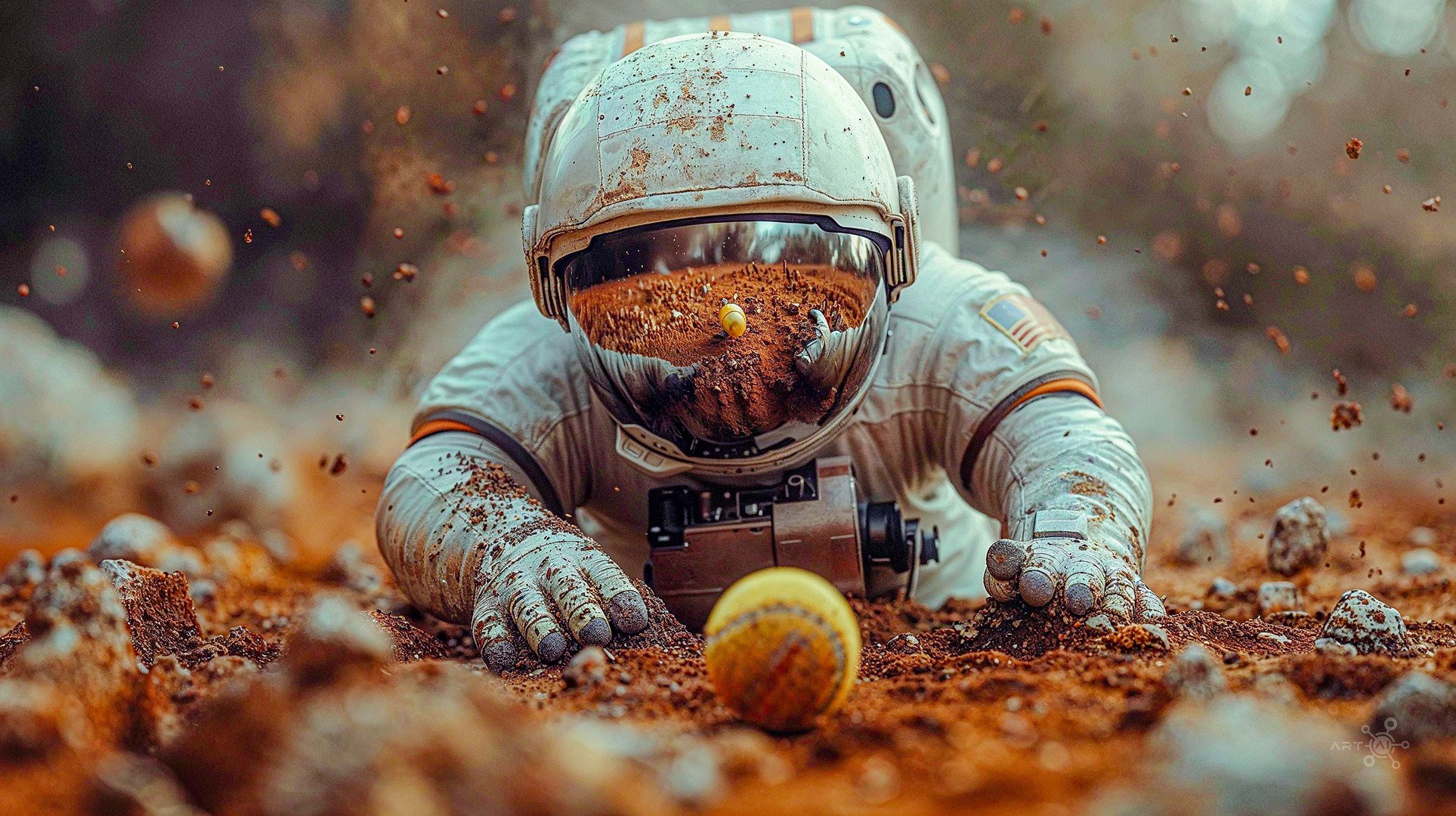 Gibt es Leben auf dem Mars? Foto & Bild | ki-generierte bilder, ki ...