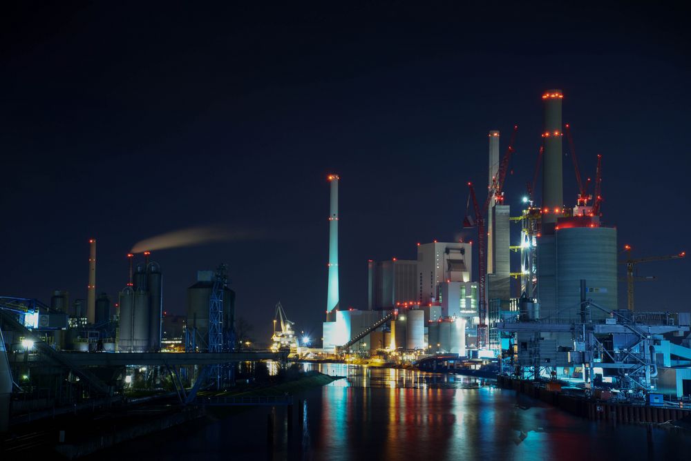 GKM Mannheim und Baustelle Foto & Bild | industrie und technik ...