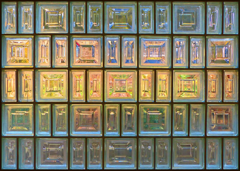 Glasbausteine... Foto & Bild | glas, bunt, farben Bilder auf fotocommunity