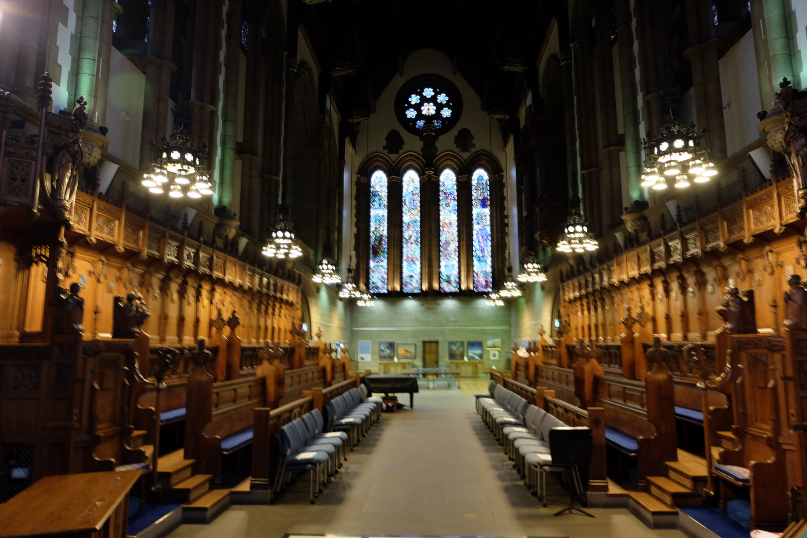 Glasgow, Scotland (3), University of Glasgow Memorial Chapel Foto ...