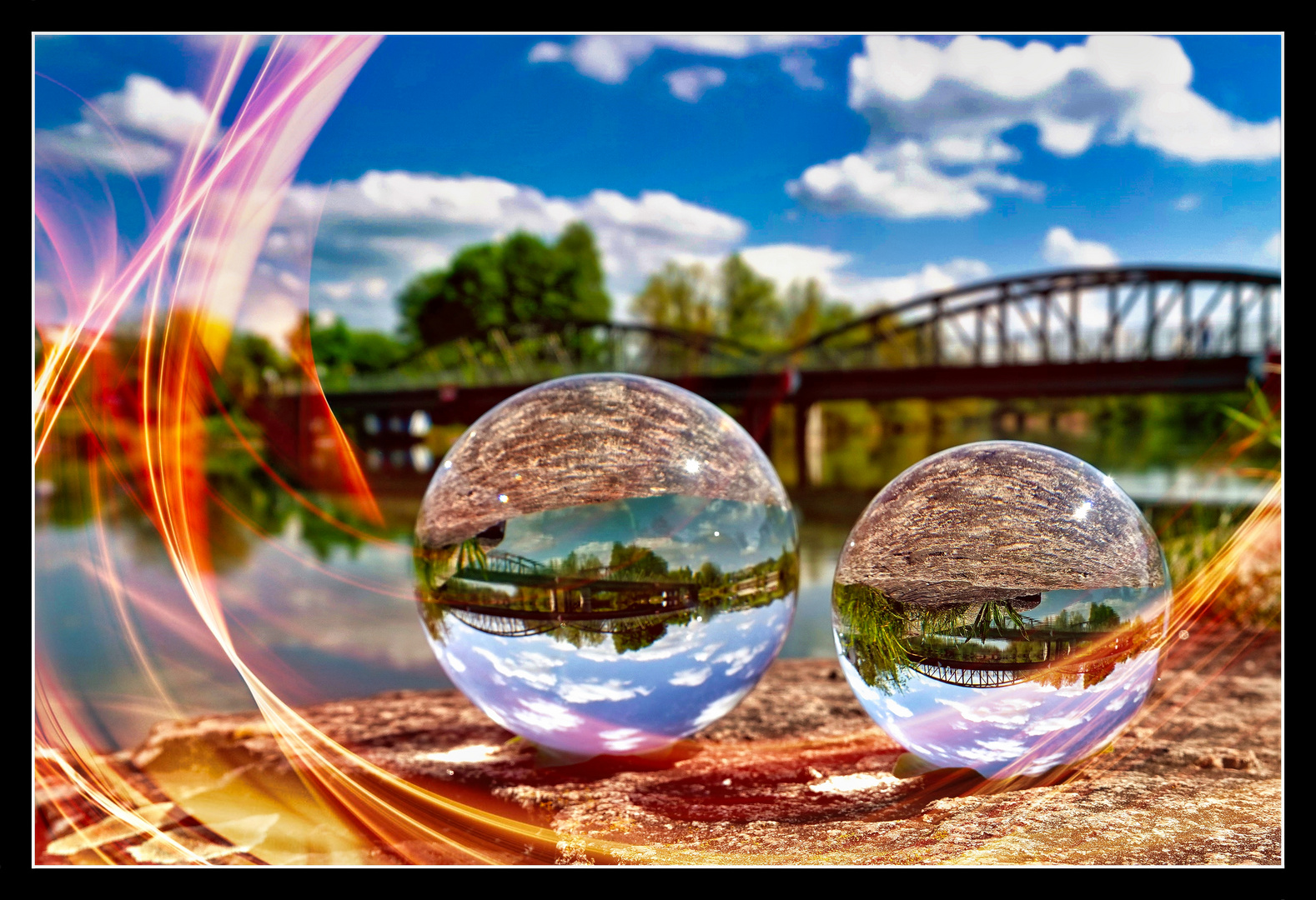 Glaskugel Experiment Foto & Bild | experimente, gespiegelt, outdoor ...