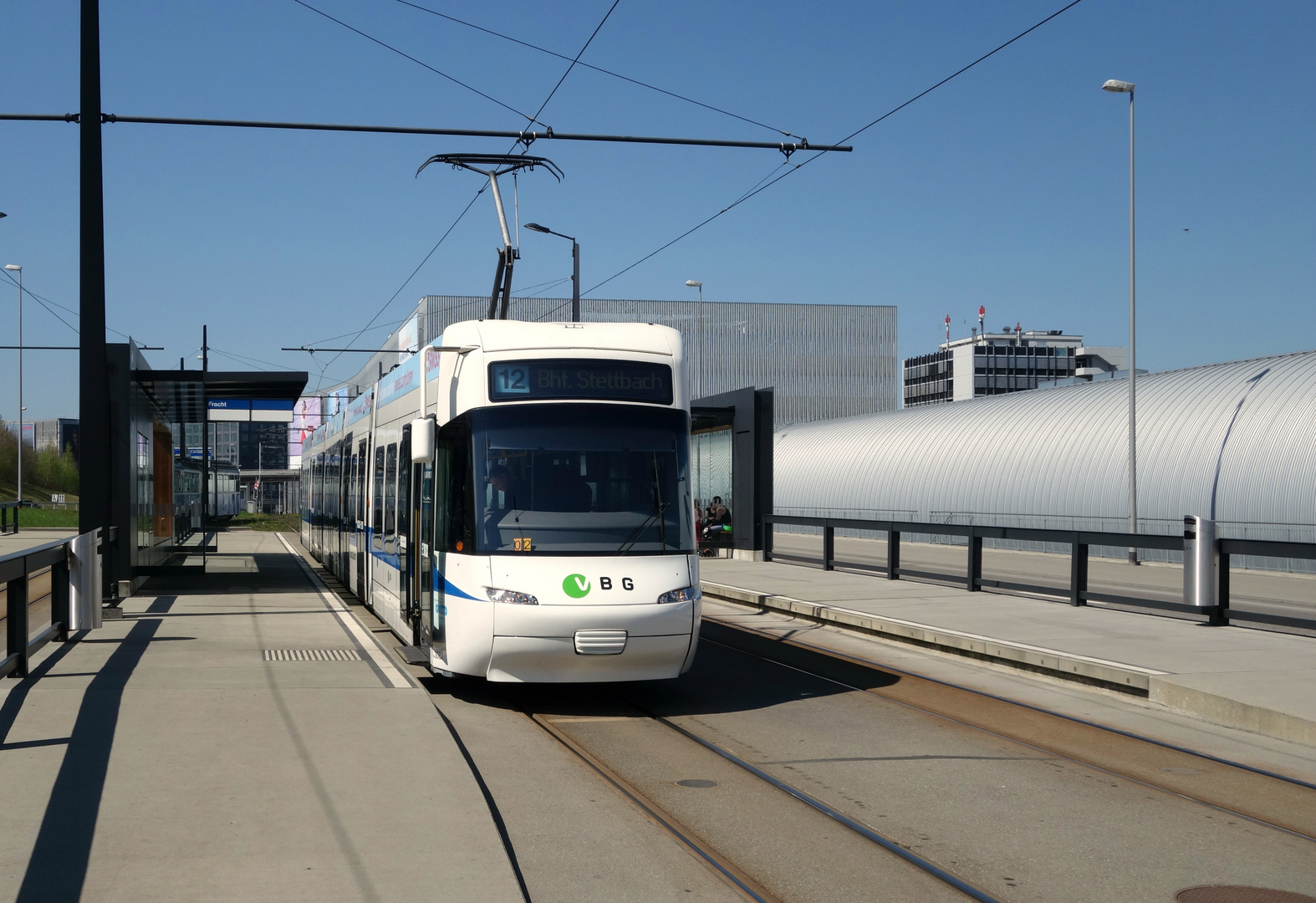 Glattalbahn - Be 5/6 der VBG in Zürich Flughafen Fracht Foto & Bild ...