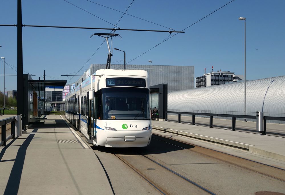 Glattalbahn - Be 5/6 der VBG in Zürich Flughafen Fracht Foto & Bild ...