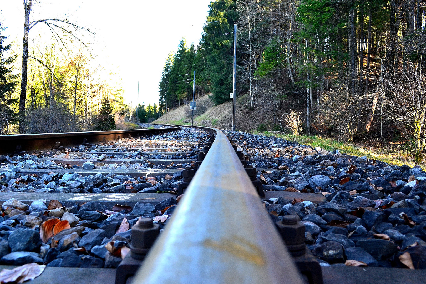 Gleis Foto & Bild | landschaft, natur Bilder auf fotocommunity