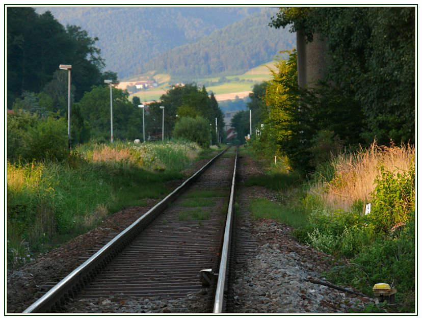 Gleis der Elztalbahn Foto & Bild | gleise, eisenbahn, verkehr ...