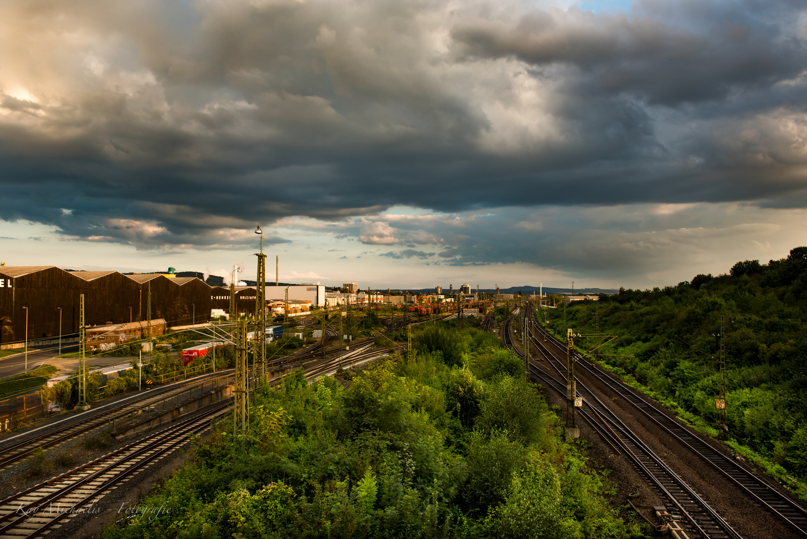 Gleisanlage Göttingen Foto & Bild | gleise, eisenbahn, verkehr ...