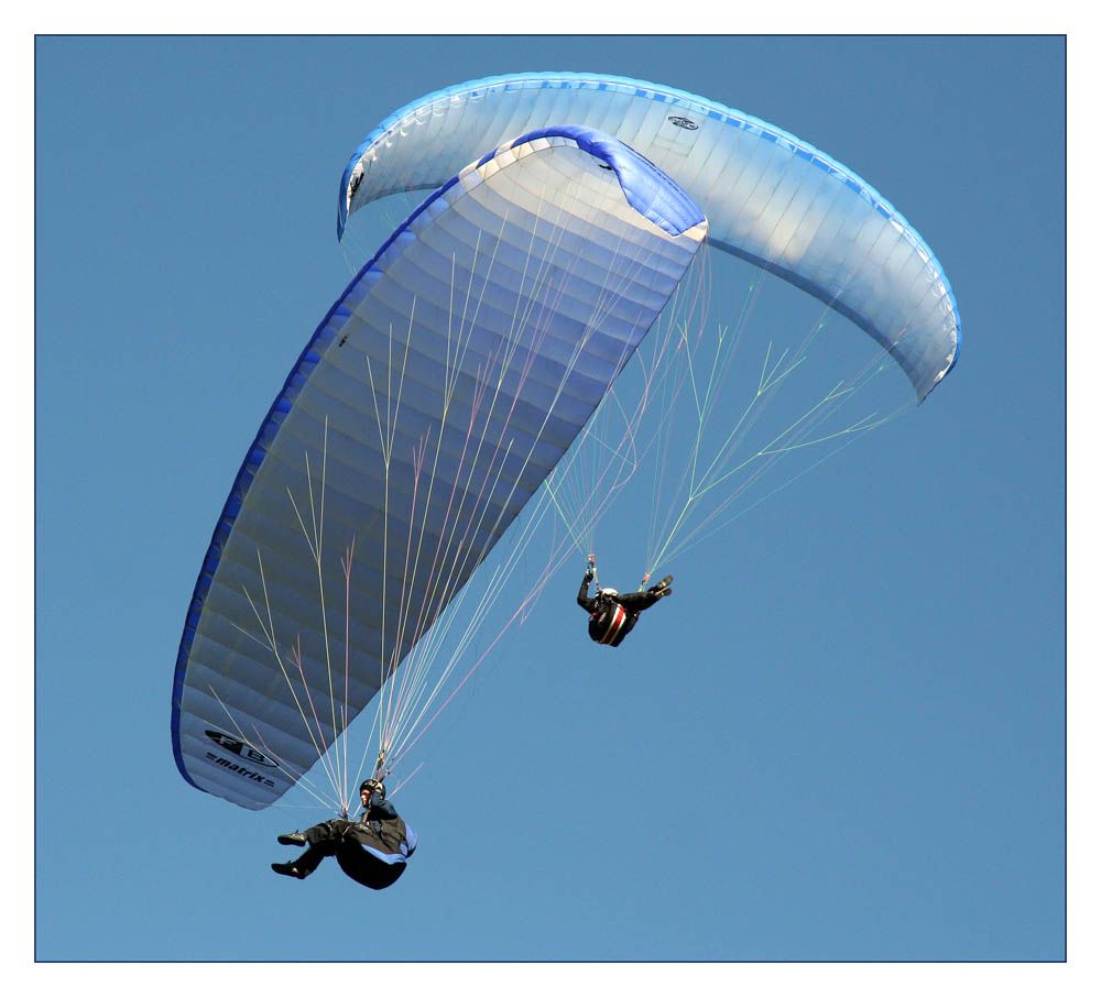 Gleit-Ballet Foto & Bild | sport, flugsport, paraglider, hängegleiter ...