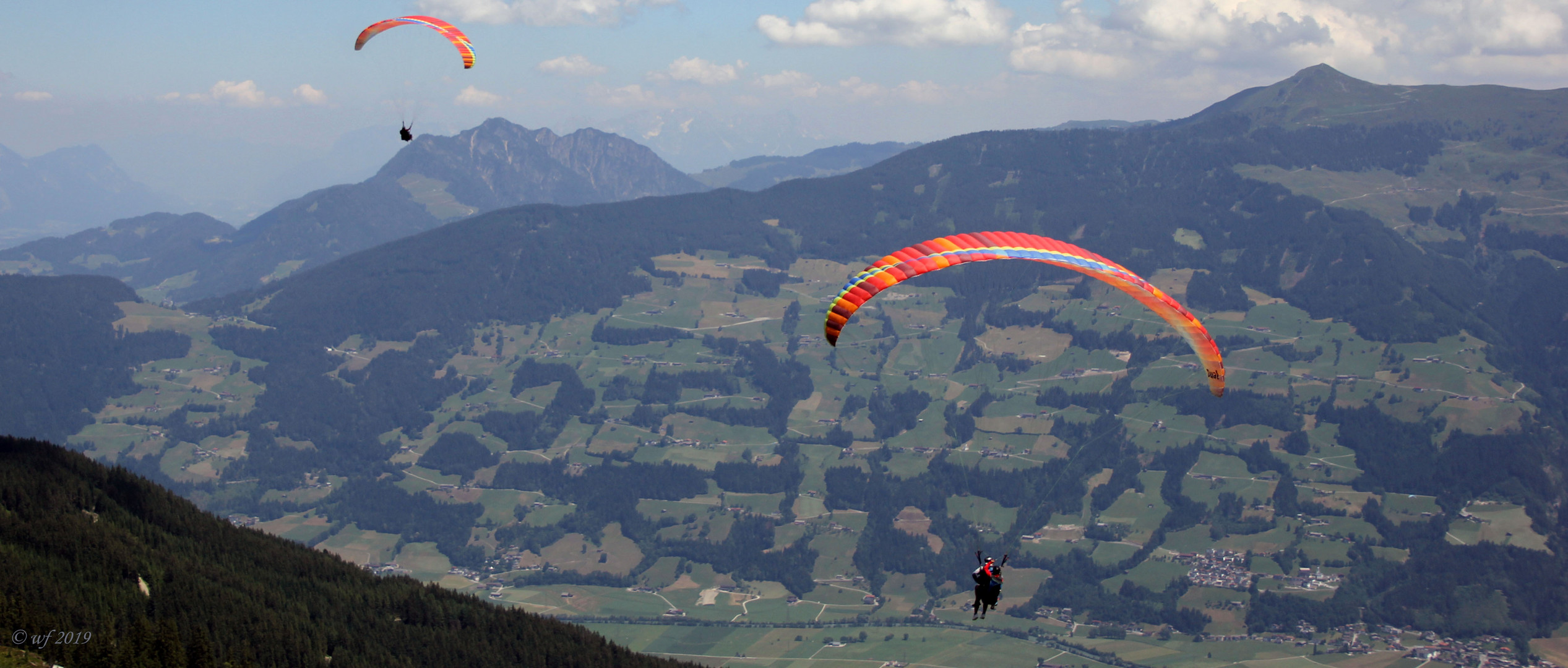 Gleitschirmflug Foto & Bild | europe, Österreich, landschaft Bilder auf ...