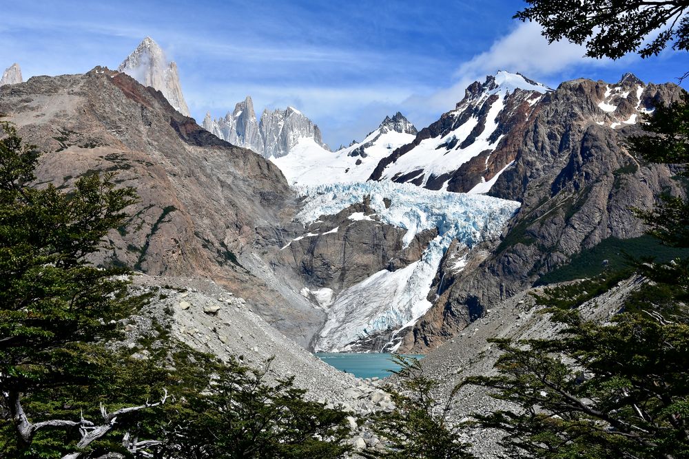 Gletscher und Gletschersee Foto & Bild | south america, landschaft ...