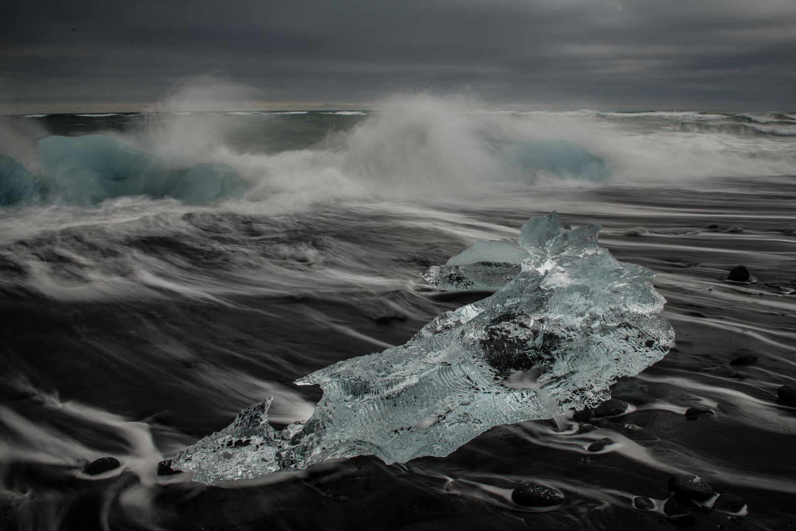 Gletschereis Foto & Bild | landschaft, meer & strand, brandung Bilder ...