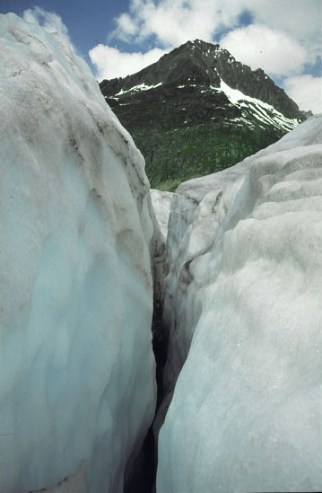 Gletscherspalte Foto & Bild | landschaft, berge, natur Bilder auf ...