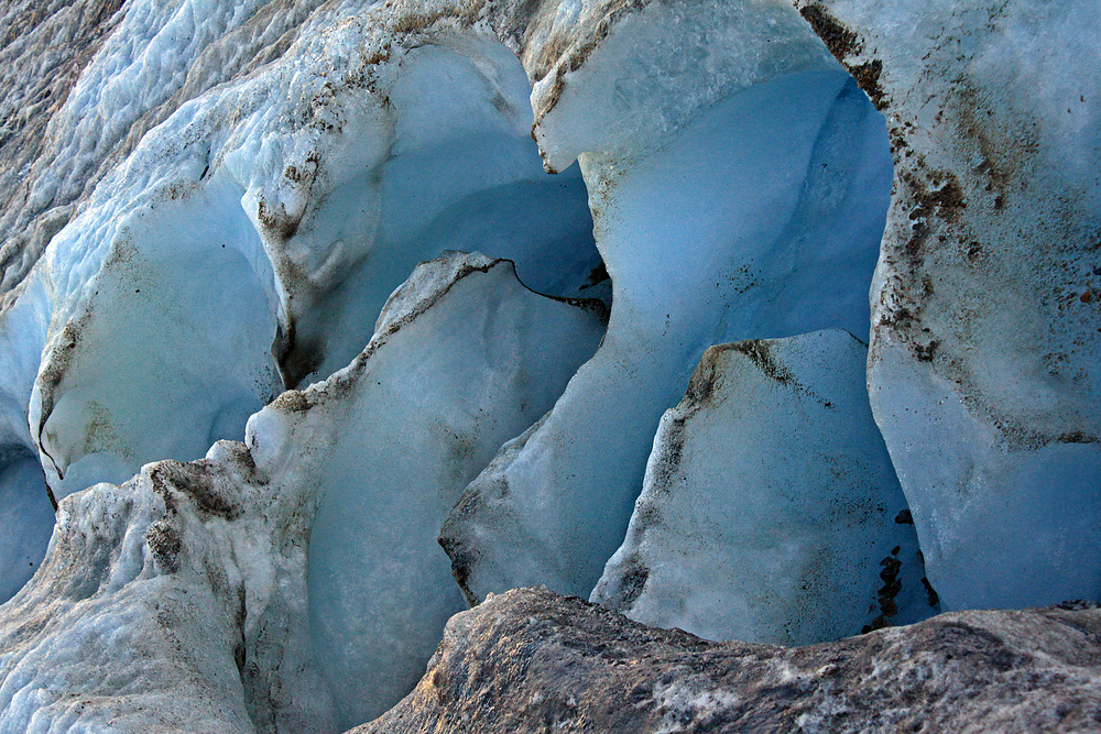Gletscherspalten Foto & Bild | landschaft, gletscher, berge Bilder auf ...