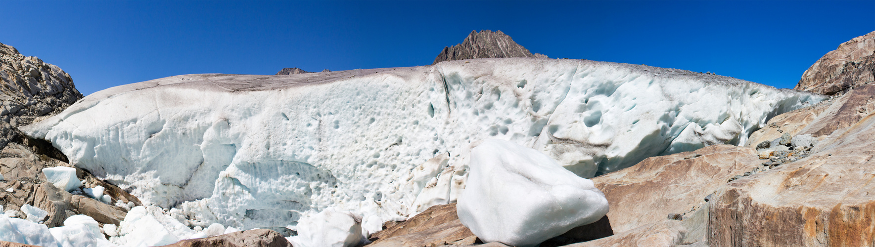 Gletscherzunge Foto & Bild | landschaft, gletscher, berge Bilder auf ...
