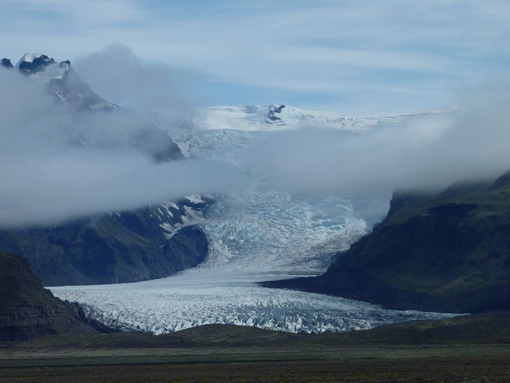 Gletscherzunge Foto & Bild | europe, scandinavia, iceland Bilder auf ...