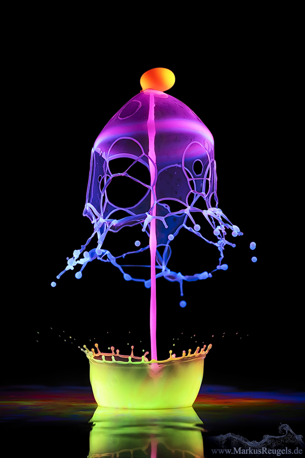Glow Foto & Bild | experimente, wasser, tropfen Bilder auf fotocommunity