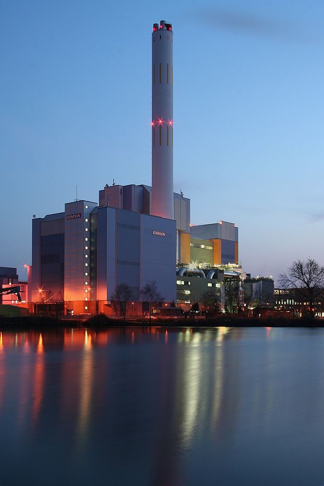 GMVA Oberhausen I Foto & Bild | industrie und technik, industrie nachts ...