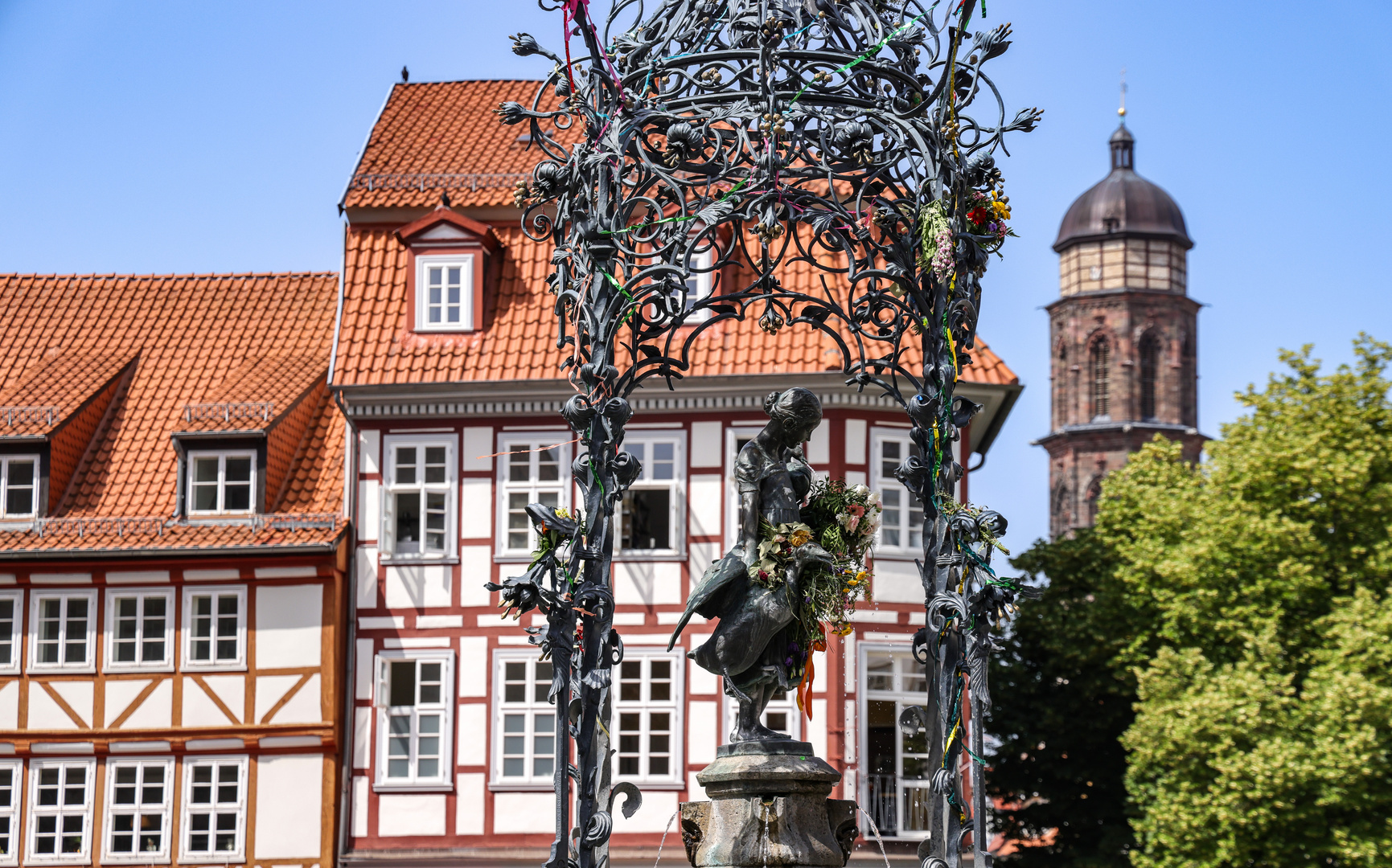 Göttingen Altstadt Gänseliesel Foto & Bild | world, kunst, deutschland ...