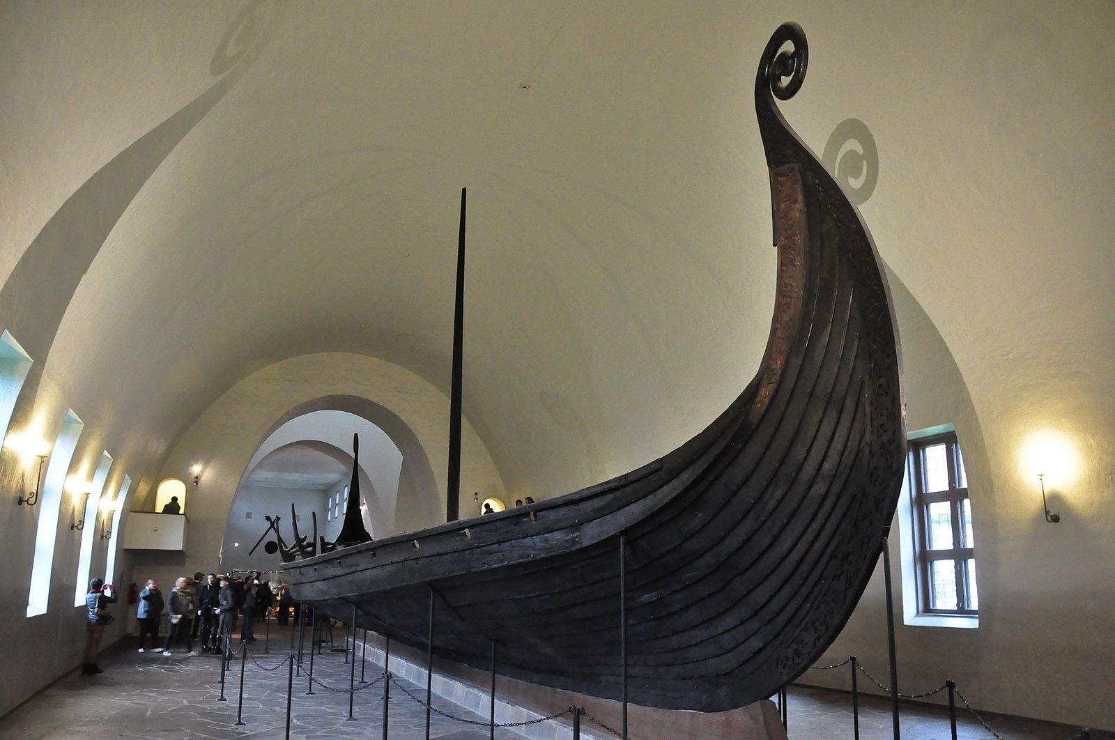Gokstad - Schiff, hier noch mal im Ganzen Foto & Bild | europe ...