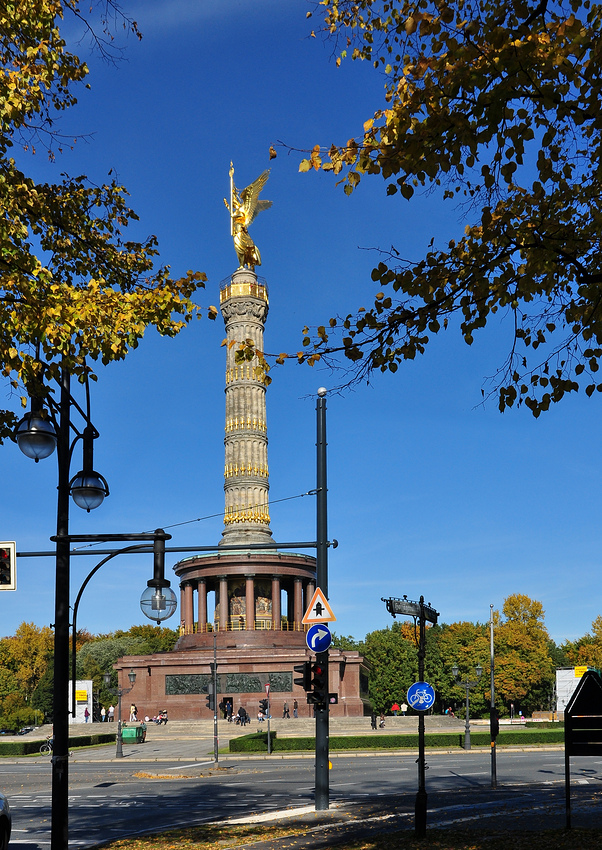 "Goldelse" sagt der Berliner zur seiner Siegessäule Foto & Bild ...