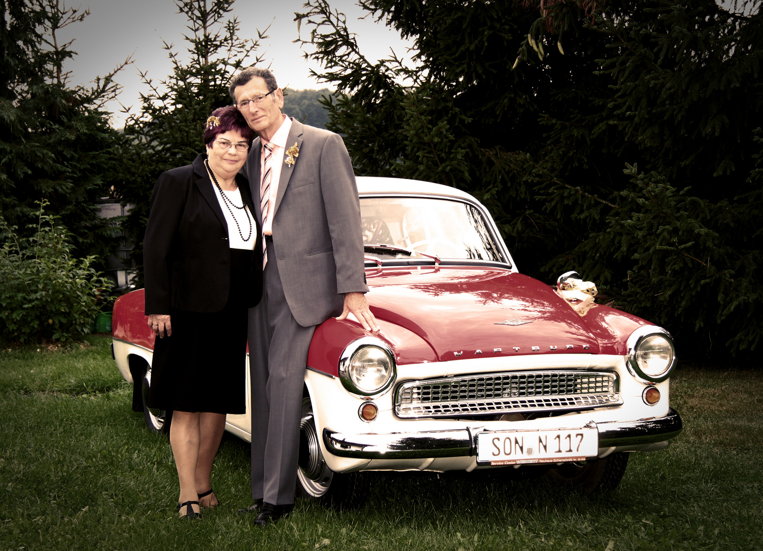 Goldene Hochzeit II Foto & Bild | erwachsene menschen, paare, mehrere menschen Bilder auf ...